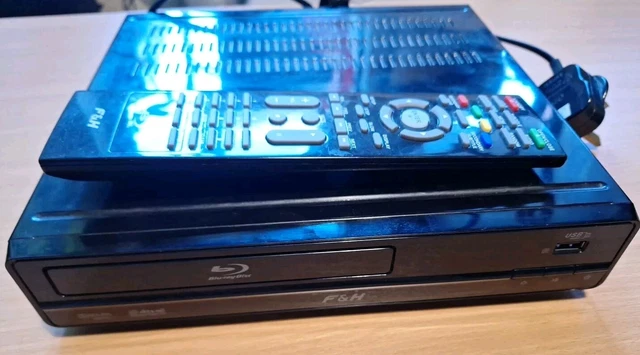 FOEHN & HIRSCH F&H Multi Region BluRay DVD Player BD2101, HDMI USB LAN ...