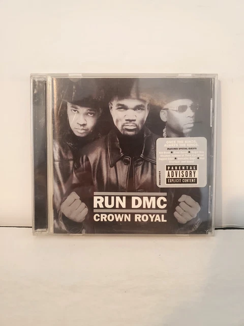 RUN DMC &CROWN Royal" CD, (2001), feat: Nas, Everlast, Method Man, Fat ...