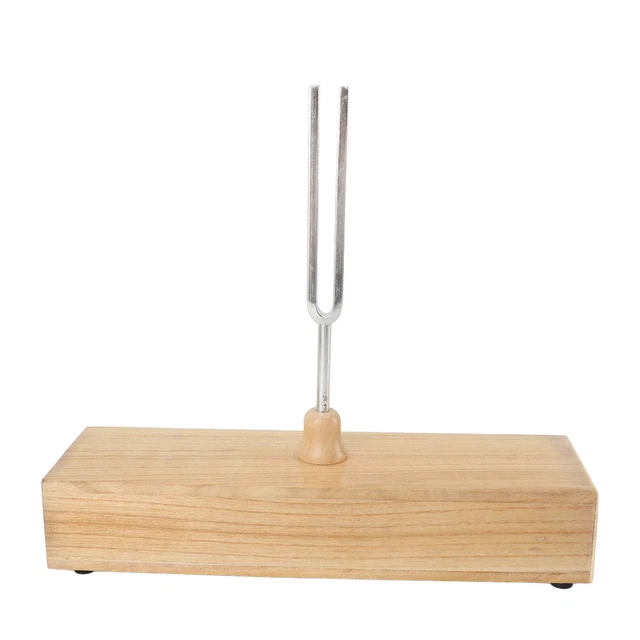 DIAPASON 256 HZ Avec Boîte De Résonance En Bois Et Jeu De Diapasons ...