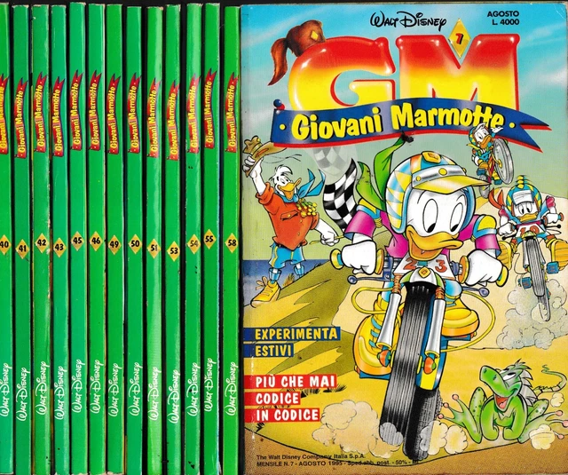 GM GIOVANI MARMOTTE seq. INCOMPLETA 7/58 ed. Disney BO15 EUR 15,00 ...