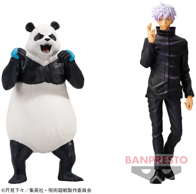 P BANPRESTO JUJUTSU Kaisen Figura Panda Gojo Satoru Set Giappone F/S ...