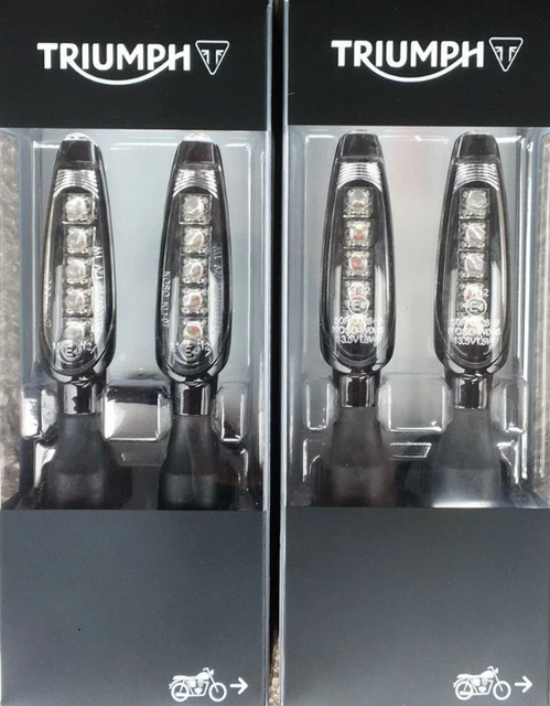 GENUINE TRIUMPH TIGER 850 900 Gt Rally Pro Led Indicators A2701151 £159 ...