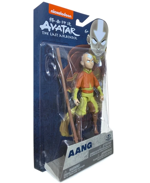 AVATAR LAST AIRBENDER Aang Avatar State Action Figure Wave 2 McFarlane ...