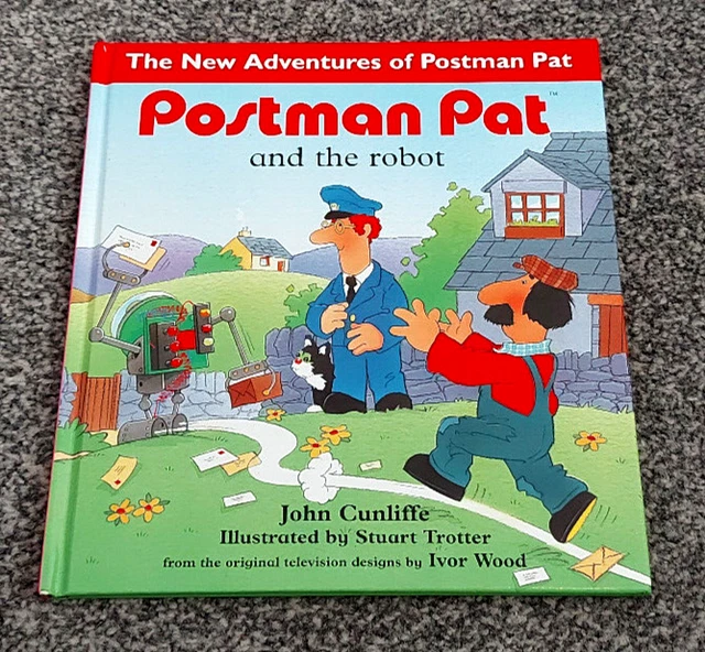 THE NEW ADVENTURES Of Postman Pat Postman Pat And The Robot Book Kids ...
