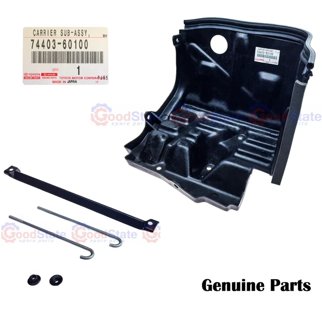 GENUINE TOYOTA LANDCRUISER 80 Series Battery Box Rh Driver Side w Clamp ...