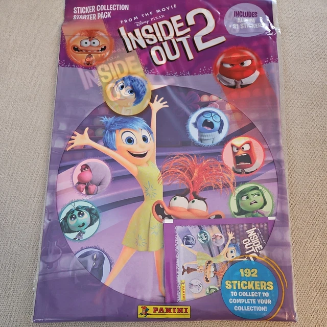 PANINI DISNEY PIXAR Inside Out 2 Collection Starter Pack: Album + 31 ...