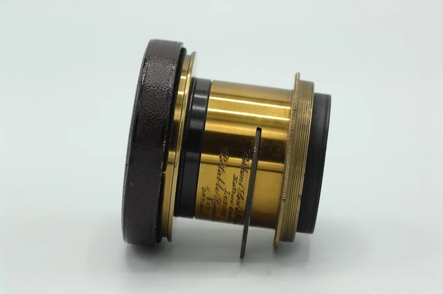 PERKEN, SON & Rayment Portable Symmetrical 9X7 Optimus Brass Lens ...