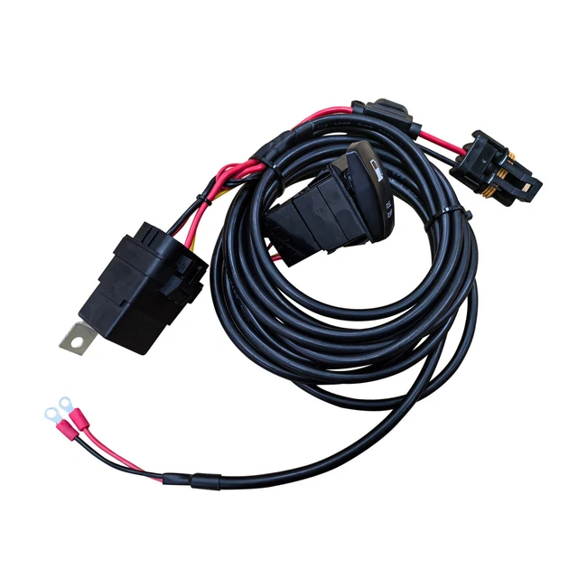 INTERCOOLER FAN OVERRIDE Plug Play Switch Harness Kit For 2017-2025 Can ...