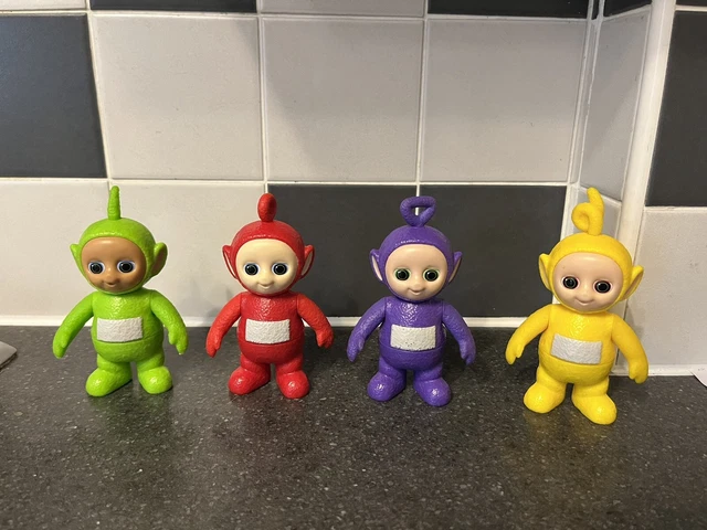 CBEEBIES TELETUBBIES FULL Set Of Twist & Chime Chunky Figures Rare £22. ...