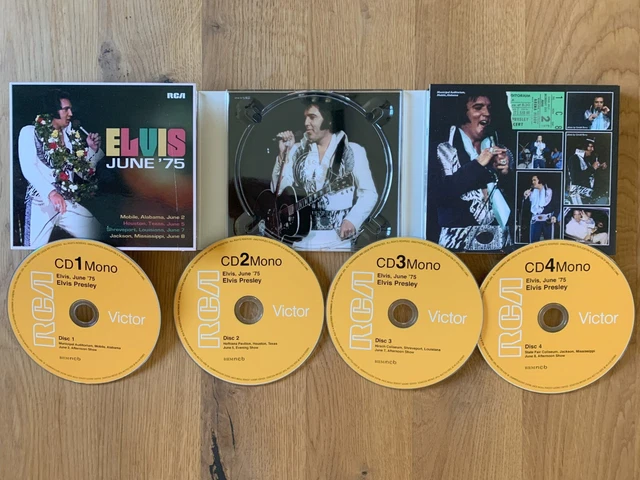 ELVIS PRESLEY FTD 4 CD Box "June '75" EUR 41,50 - PicClick DE