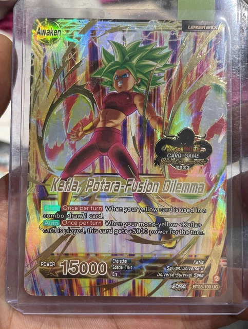 KEFLA BGS DRAGON Ball Masters Fusion World Championship Top 8 Vainqueur ...
