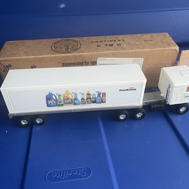 RARE DOW BRANDS Ertl 9923 Tractor Trailer with Ads $25.00 - PicClick