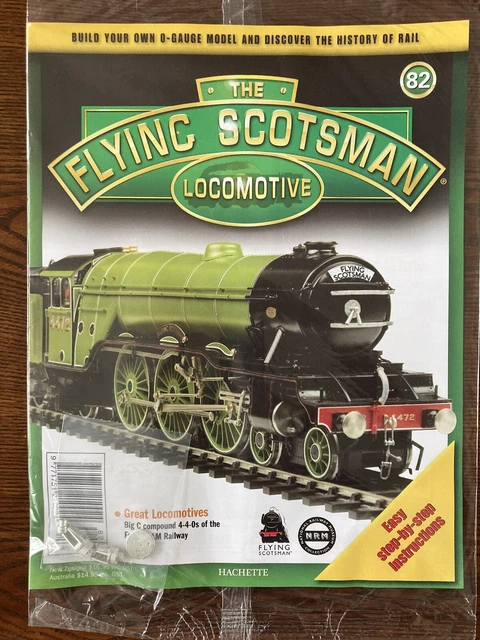 HACHETTE THE FLYING Scotsman Locomotive Model Train Issue 82 With Part ...