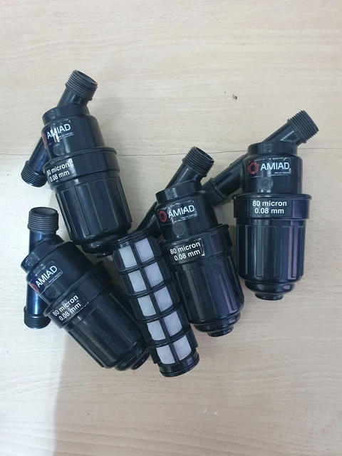 AMIAD BLACK Y Strainer Irrigation Filter Housing 3/4" 900102 000350 ...