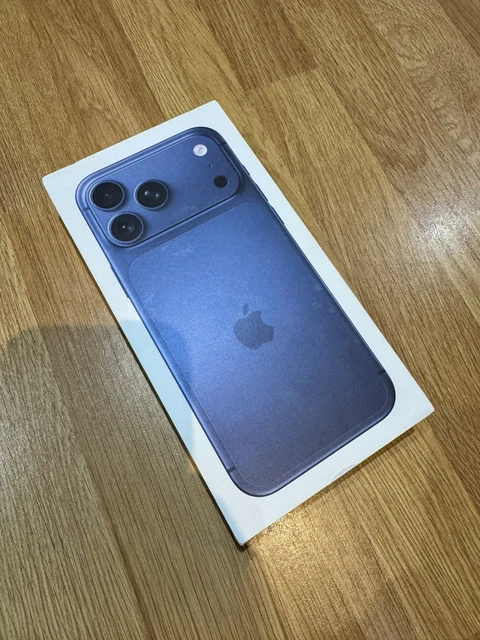 APPLE IPHONE 17 Pro Max Deep Blue 256gb £924.70 - PicClick UK