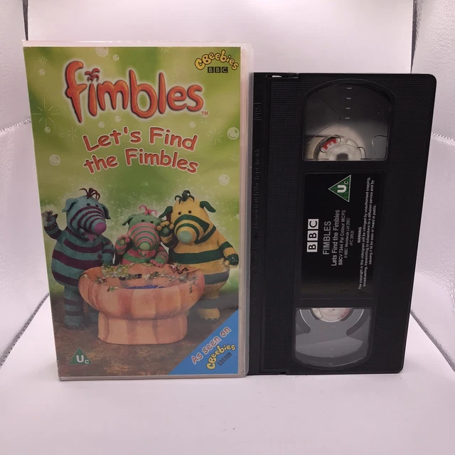 FIMBLES - CBEEBIES Bbc Vhs Video - Let’s Find The Fimbles - Childrens ...