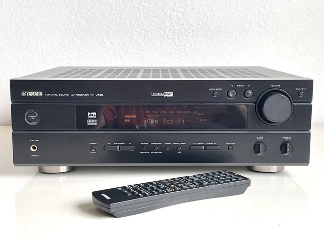 YAMAHA RX-V530 STEREO Amplifier / AV Receiver with Remote - 5.1 Channel ...