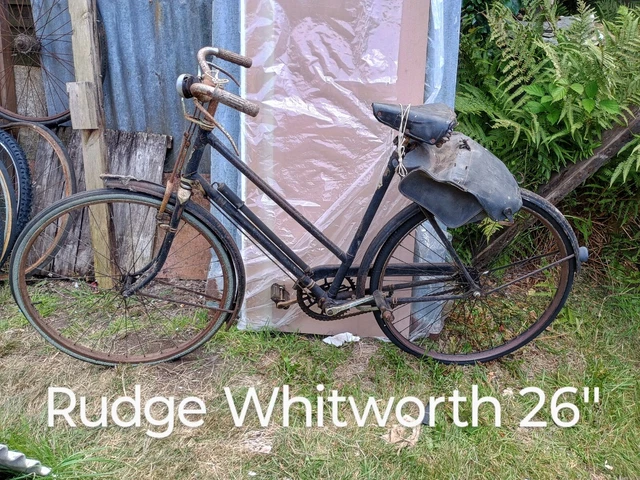 VINTAGE RUDGE LADY'S Bicycle £10.00 - PicClick UK