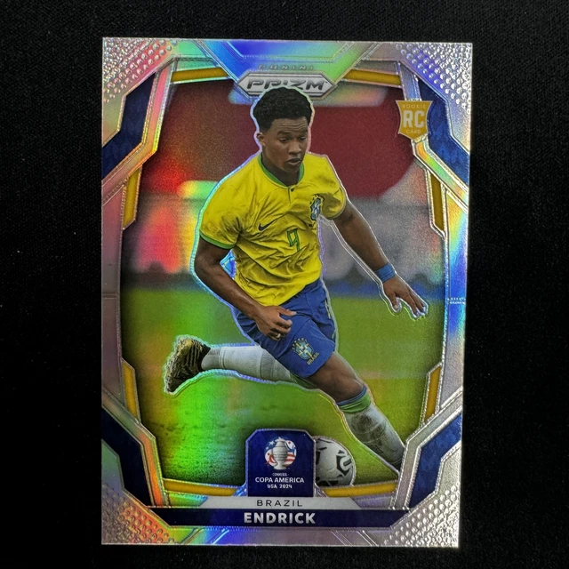 ENDRICK 2024 PANINI Prizm Conmebol COPA America Brazil RC Rookie Silver Card #24 EUR 0,90 ...