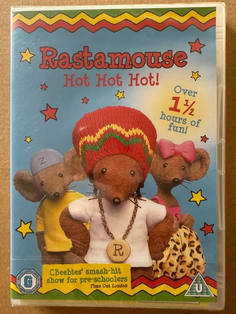 RASTAMOUSE HOT HOT Hot DVD for Kids CBeebies Pre-Schoolers NEW SEALED ...