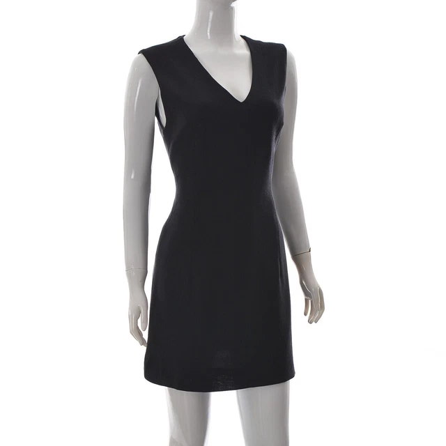 MARC CAIN FEMME Vintage Style Col V Court Rétro Robe Fourreau sans ...