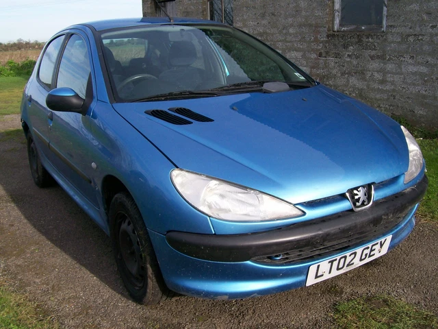 PEUGEOT 206 LX 1.1 2002 Reg 5 Door Kny Nut For Spares Repair Exhaust ...