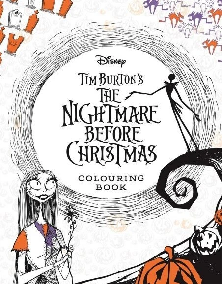 DISNEY TIM BURTON S The Nightmare Before Christmas Colouring Book NEW disney-tim-burton-s-the-nightmare-before-christmas-colouring-book-new