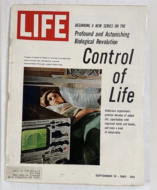 LIFE MAGAZINE SEPTEMBER 10 1965 Biological Revolution Vintage Control ...