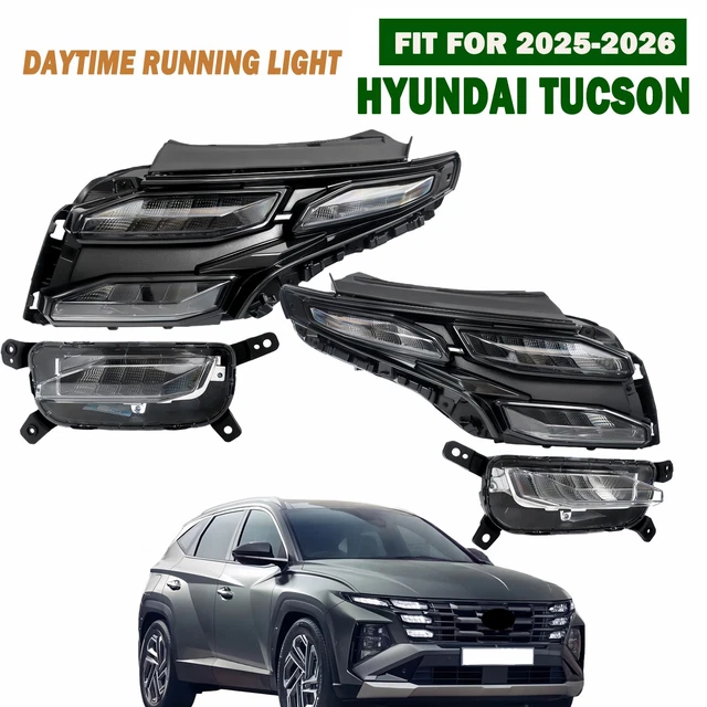 FOR 2025 2026 Hyundai Tucson Daytime Running Light Lamp LED DRL Left ...