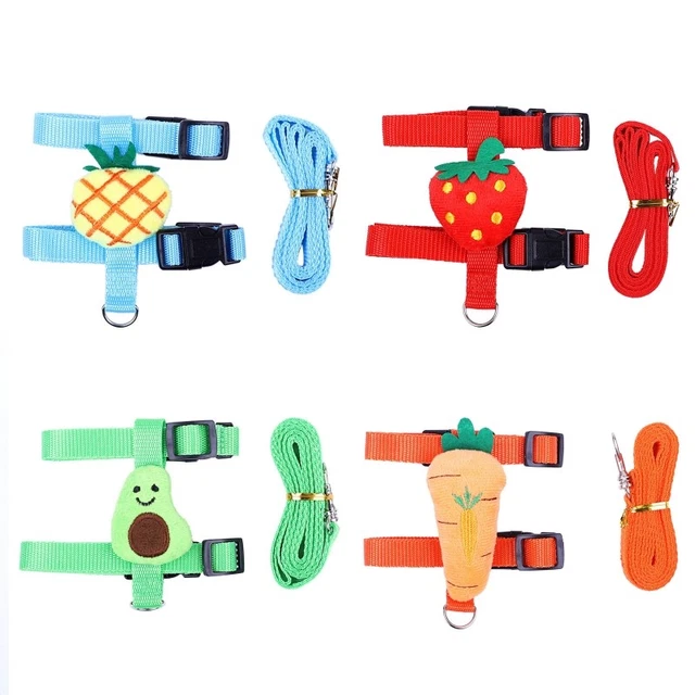 BUNNY HARNESS AND Leash Rabbit Cute Costume for Chinchilla Puppy $16.65 ...