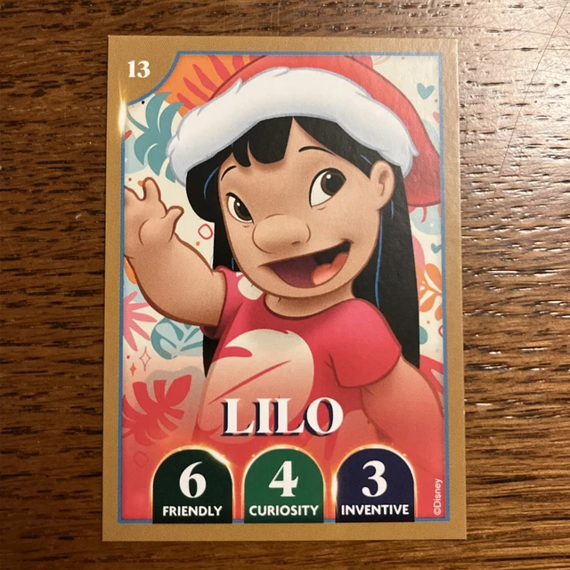 MORRISONS DISNEY CHRISTMAS Party 2025 Trading Card stitch Lilo 13 £1.34 ...