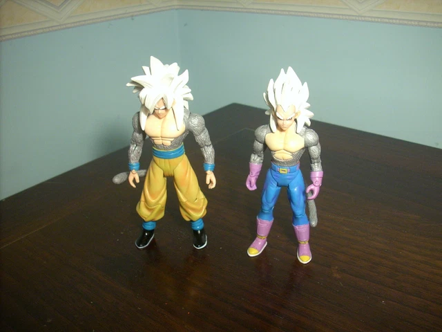 DRAGON BALL ACTION figure - Goku and Vegeta ss5 ssj5 super saiyan 5 ...