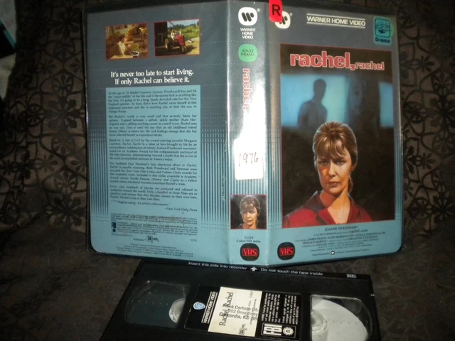 RACHEL, RACHEL VHS 1968 WARNER HOME VIDEO Joanne Woodward Romance Drama $17.30 - PicClick AU