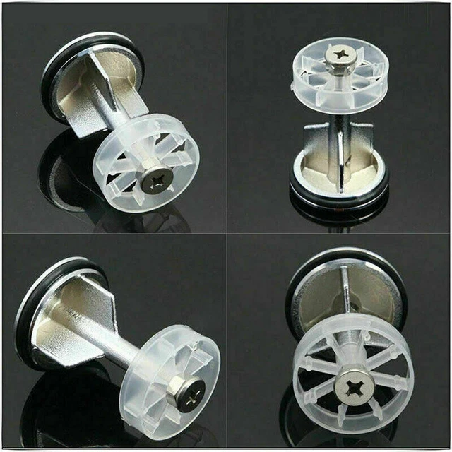 POP UP BASIN Waste Sink Push Button 40Mm Plug Slotted Chrome Plated ...