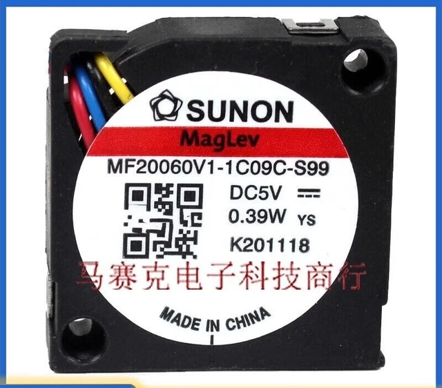 SUNON MF20060V1-1C09C-S99 DC5V 0.39W 2006 4-Wire Cooling Fan EUR 35,57 - PicClick DE