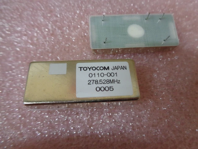 TOYOCOM 278.528MHZ QUARTZ Crystal Oscillator TCO-237A, 5-Pin Passive Component £5.45 - PicClick UK