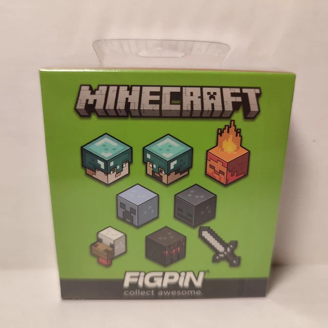 MINECRAFT MYSTERY SERIES 2 FigPin Minis Individual Mystery Box £14.47 ...
