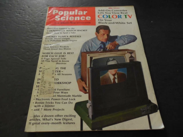 POPULAR SCIENCE DEC 1971, Color TV, Tsunamis Predeicts ID:25517 £7.99 ...