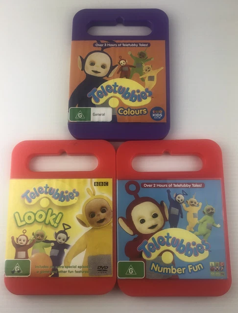 TELETUBBIES COLOURS DVD Abc Dvd Childrens Tv Series Australian Release ...