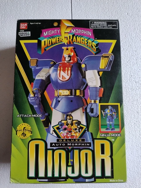 MIGHTY MORPHIN POWER Rangers Deluxe Transforming DX Ninjor Bandai EUR ...