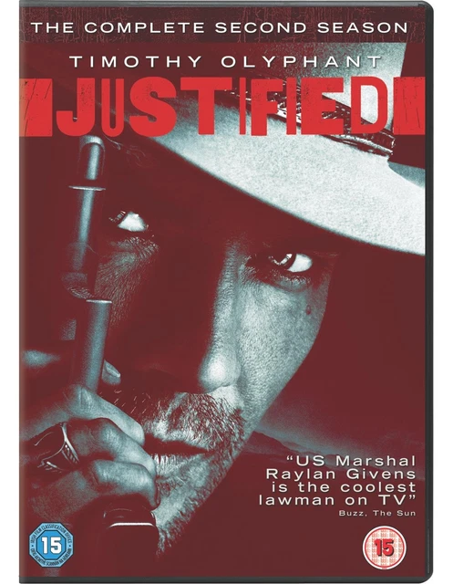 JUSTIFIED - SEASON 2 (DVD) Timothy Olyphant Natalie Zea Nick Searcy ...