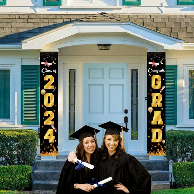 HANGING 2024 GRADUATION Banner Graduation Theme Graduation Background £ ...