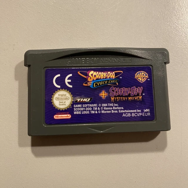 JEU SCOOBY DOO Cyber Chase Mystery Mayhem Nintendo Game Boy Gameboy ...