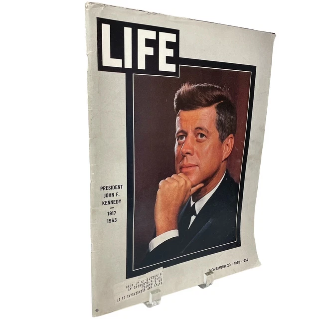 LIFE MAGAZINE PRESIDENT John F Kennedy 1917 To 1963 Issue November 29 ...