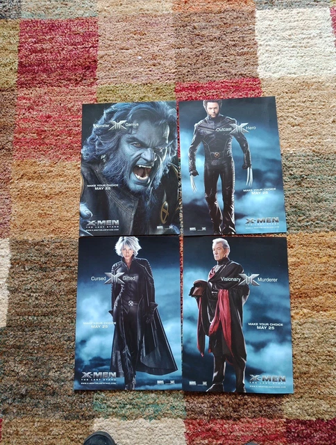 X-MEN THE LAST Stand Posters x 4 Read Description £5.92 - PicClick UK