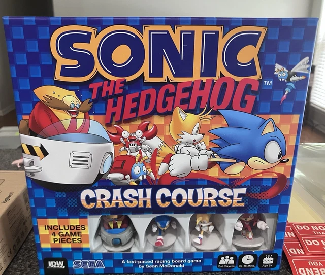 SONIC THE HEDGEHOG Crash Course Racing Board Game By Sean Mcdonald ...