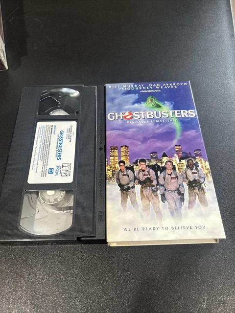 GHOSTBUSTERS (VHS, 1999) BILL MURRAY DAN AYKROYD SIGOURNEY WEAVER RICK ...