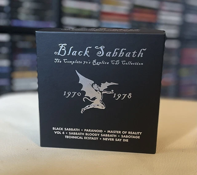 BLACK SABBATH “THE Complete 70’s Replica CD Collection 8 CD Box Set” £ ...