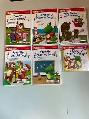 BABY GENIUS DVD lot CD Favorite songs sign a longs nursery rhymes ...