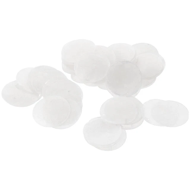 2 INCHES CAPIZ Shells with Holes 60 Pcs Round Shells Shell Wind Chimes ...